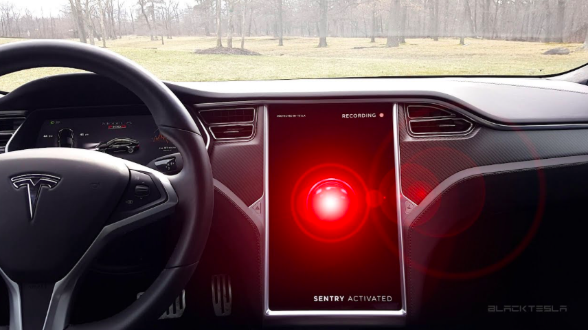 Carros da Tesla ganham Modo Sentinela - Carro Elétrico